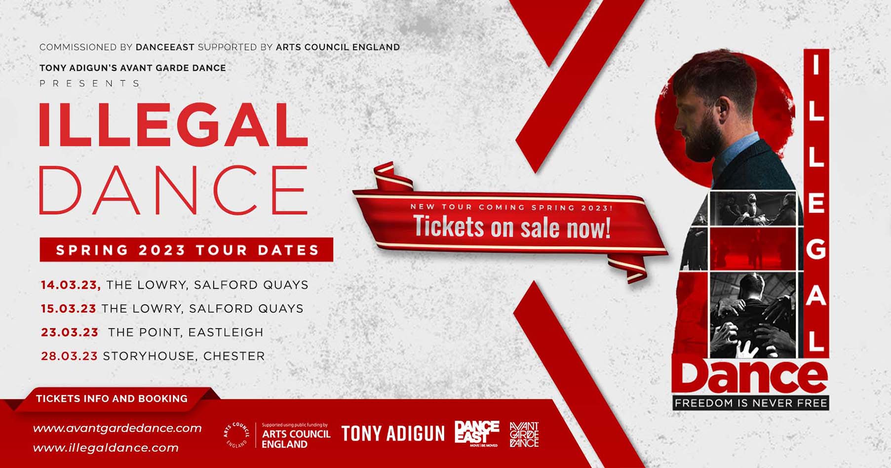 Book Tickets | Illegal Dance Spring 2023 Tour